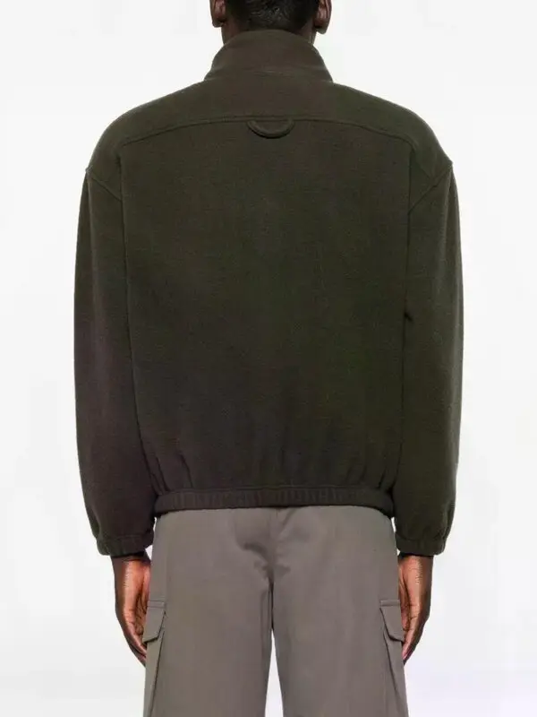 RIER Zip-fastening Fleece Sweatshirt - Green