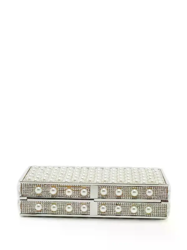 SOPHIA WEBSTER Clara Crystal Pearl Clutch Bag