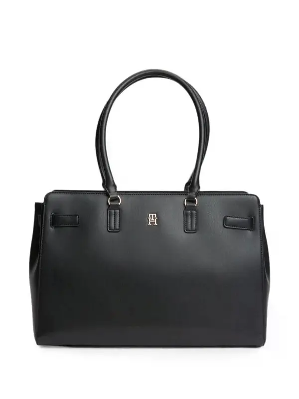 Tommy Hilfiger Logo Plaque Tote Bag