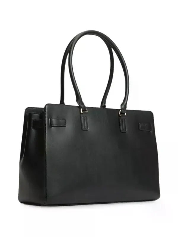 Tommy Hilfiger Logo Plaque Tote Bag