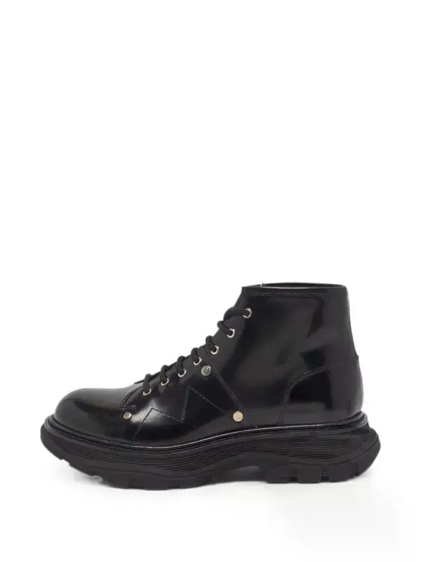 Alexander McQueen Tread Lace-up Combat Boots