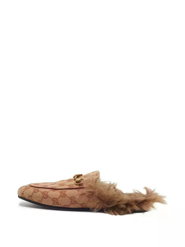 Gucci Princetown Horsebit Mules - Neutrals