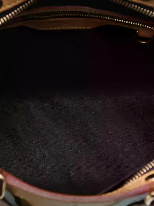 LOUIS VUITTON Monogram Vernis Brea Mm Satchel - Purple
