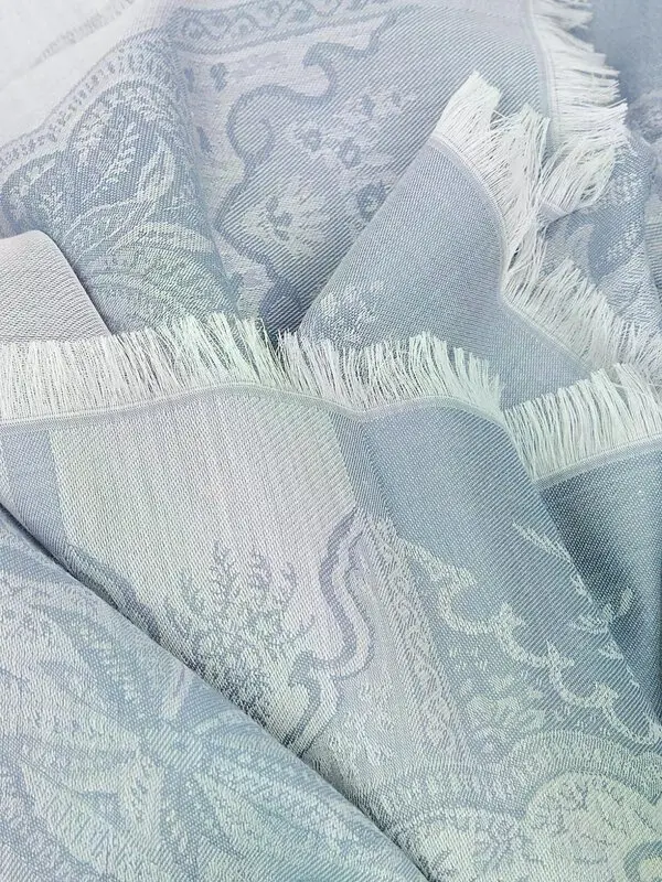 Etro Paisley Frayed Scarf