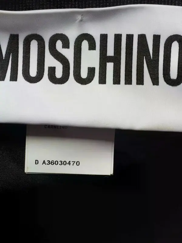 Moschino Quilted Leather Cap