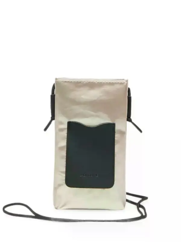 JACK GOMME Likid Light Metallic-effect Phone Bag - Gold