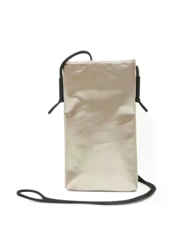 JACK GOMME Likid Light Metallic-effect Phone Bag