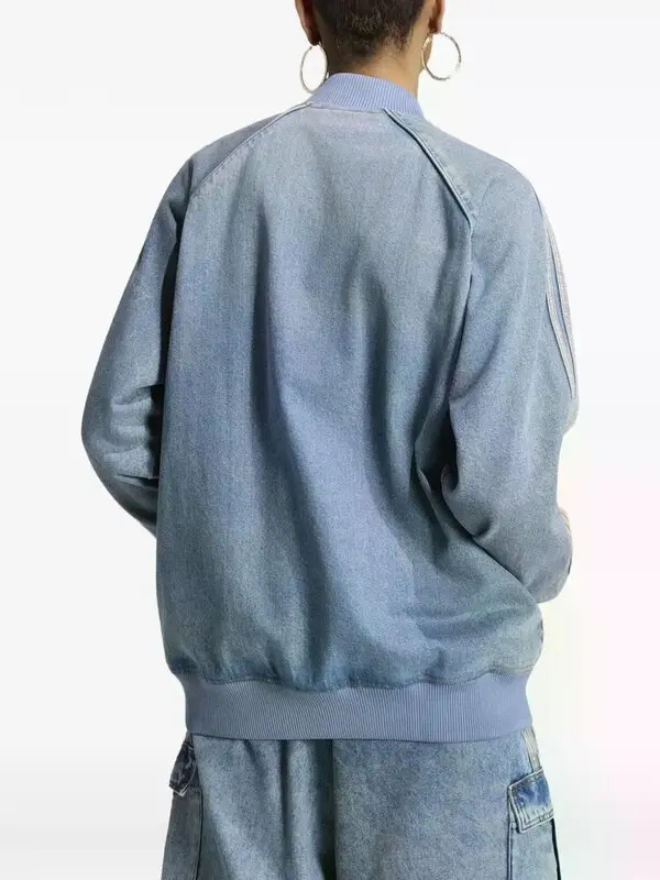 Adidas Oversized Denim Track Top