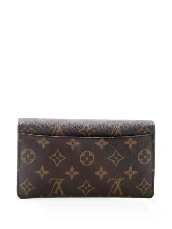 LOUIS VUITTON Jeanne Wallet Monogram Canvas Small Wallets - Brown