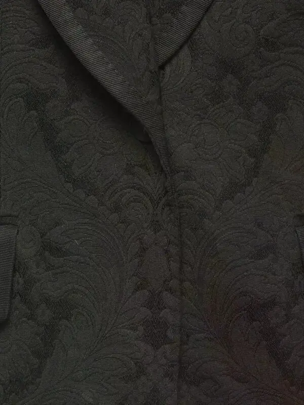 Dolce & Gabbana Floral Jacquard Shawl Lapel Blazer