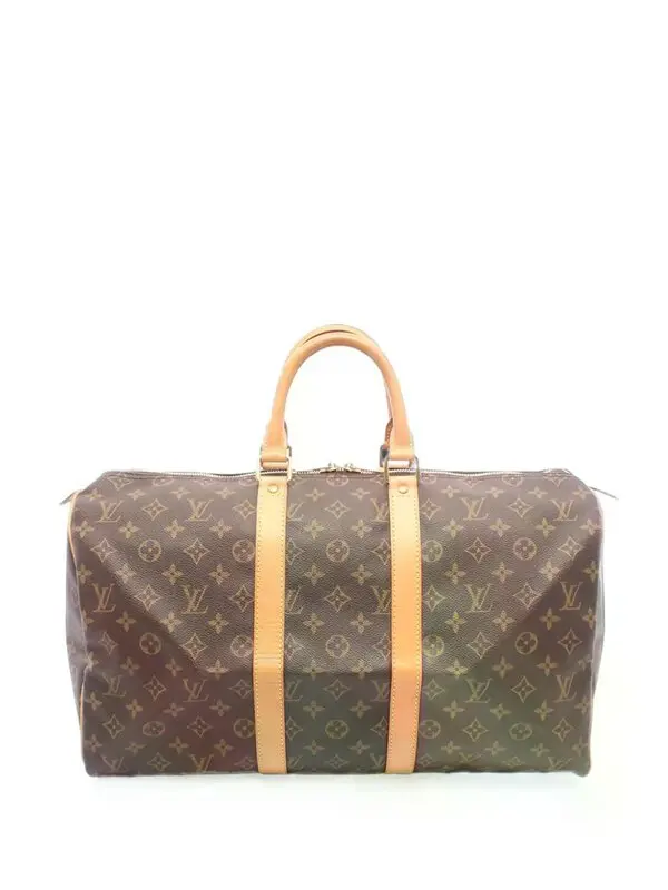 LOUIS VUITTON 2001 Monogram Keepall 45 Travel Bag