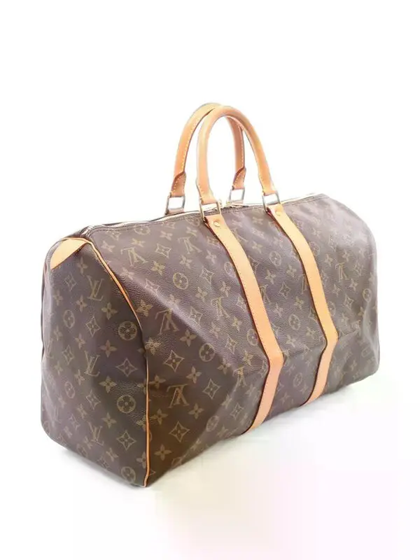LOUIS VUITTON 2001 Monogram Keepall 45 Travel Bag