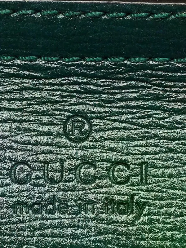 Gucci Sylvie 1969 Leather Handbag - Green