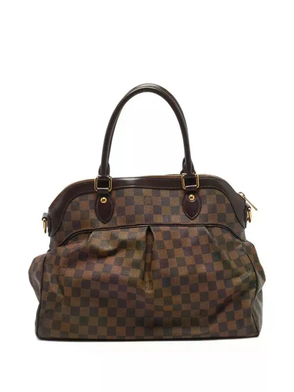 LOUIS VUITTON 2008 Gm Trevi Damier-ebene Tote Bag - Brown