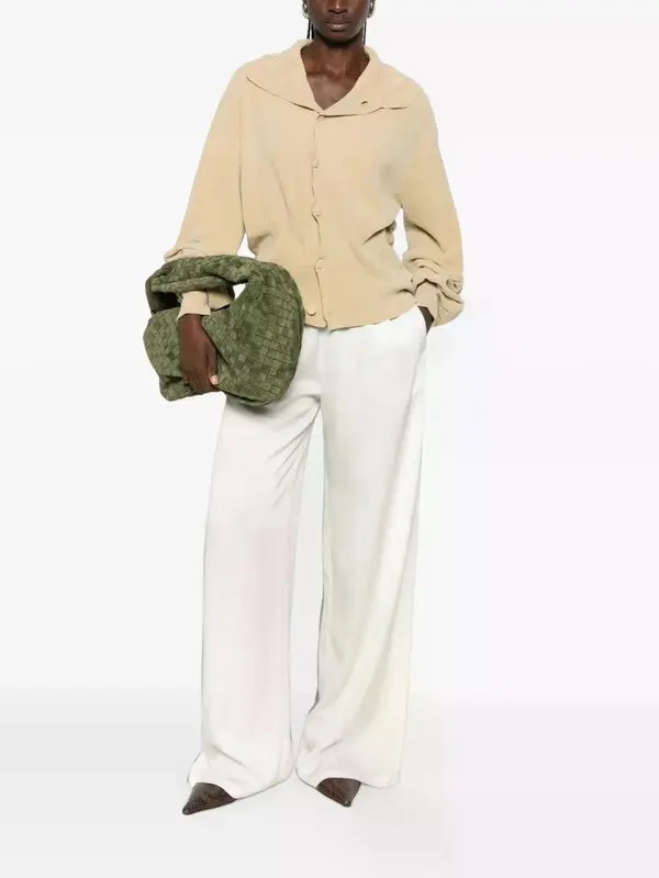 Fabiana Filippi Elasticated-waistband Palazzo Pants - White