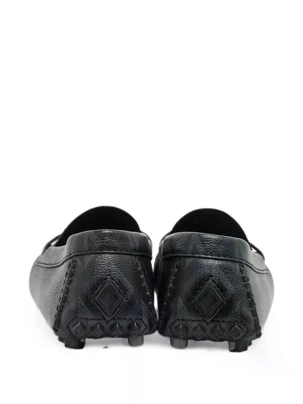 Dior Leather Cd Diamond Loafers