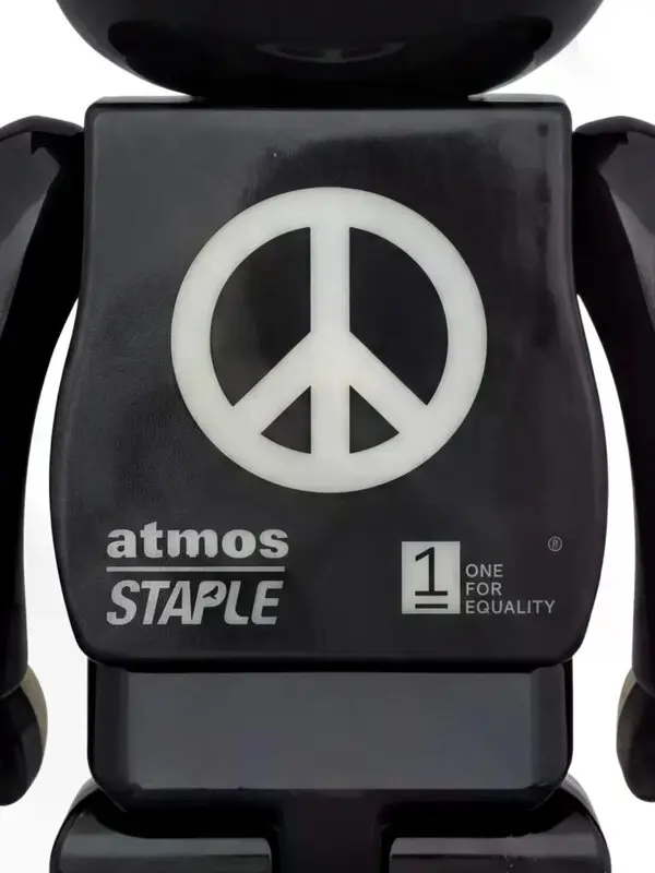 BE@RBRICK X Atmos Staple Glow-in-the-dark Figures - Neutrals