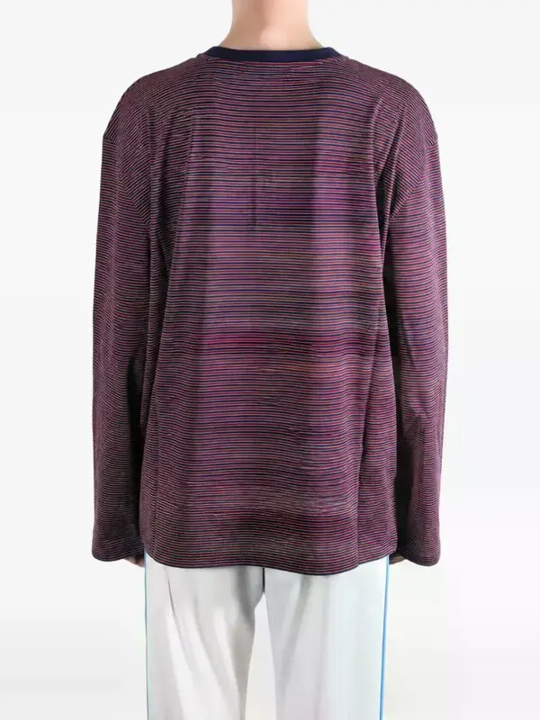 Miu Miu Striped Jersey T-shirt