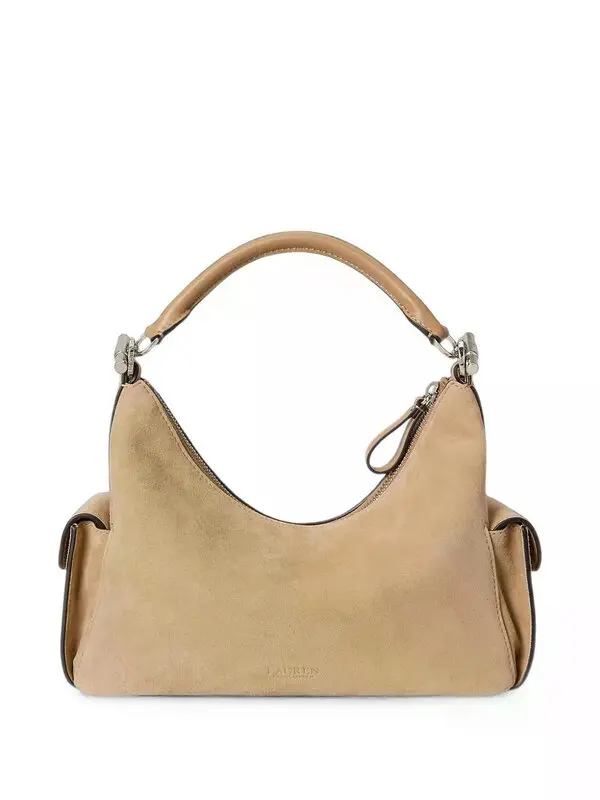 Ralph Lauren Suede Tote Bag - Neutrals