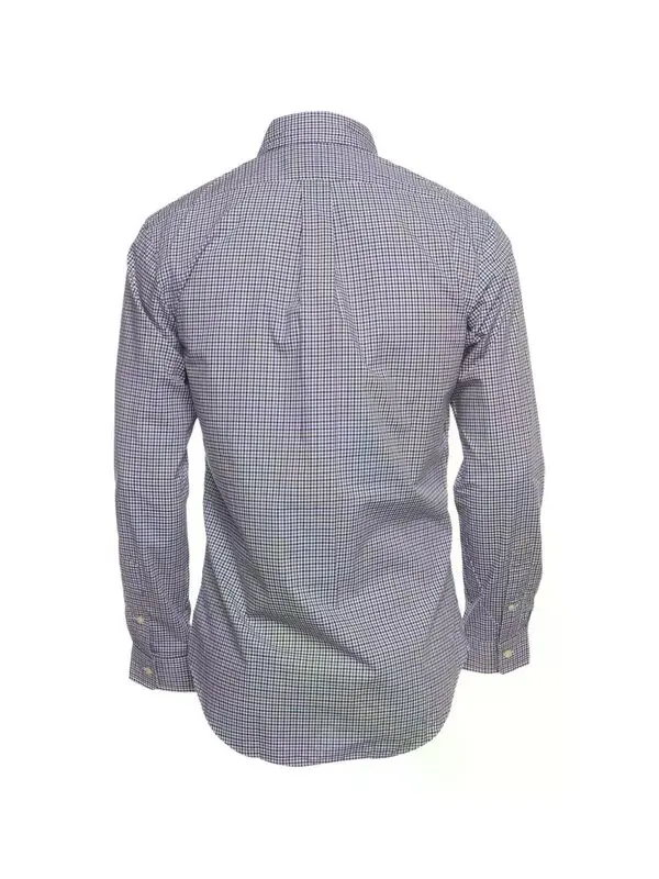 Polo Ralph Lauren Logo-embroidered Checked Shirt - Purple