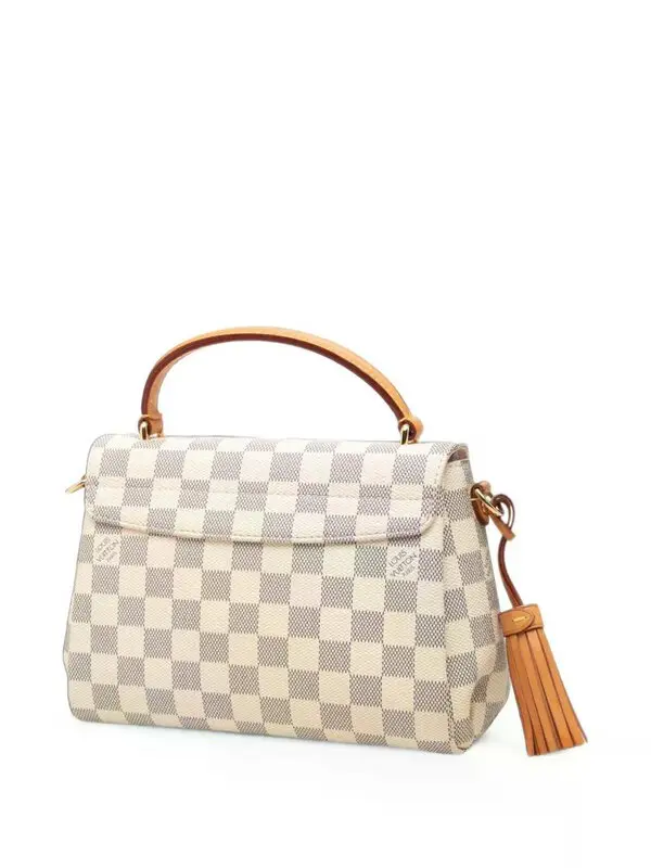LOUIS VUITTON 2019 Damier Azur Croisette Satchel
