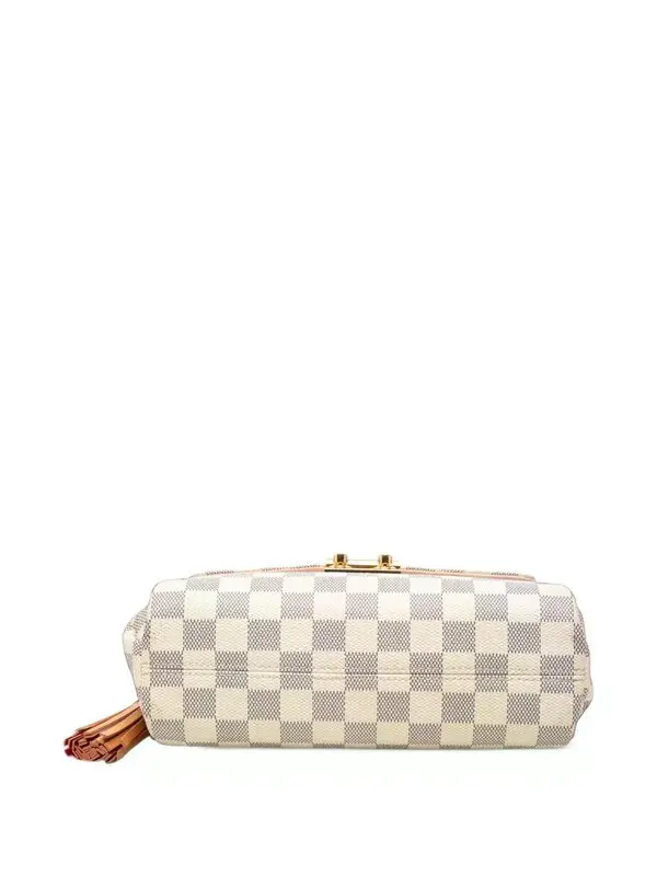 LOUIS VUITTON 2019 Damier Azur Croisette Satchel