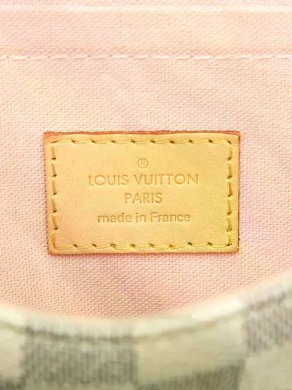 LOUIS VUITTON 2019 Damier Azur Croisette Satchel