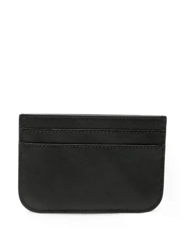 Fendi Ff-plaque Wallet - Black