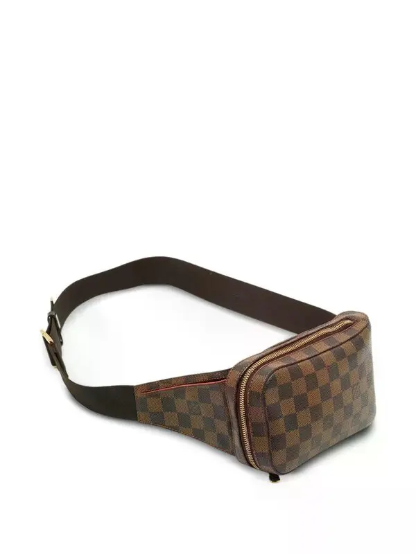 LOUIS VUITTON Damier Ebene Canvas Belt Bag
