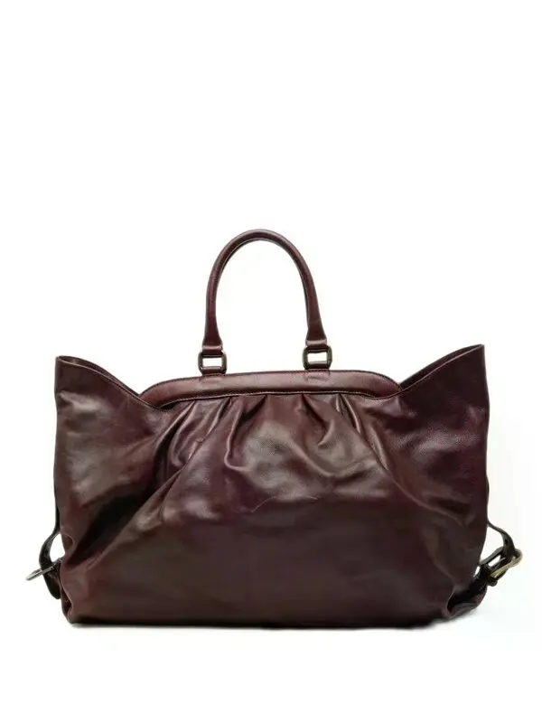 Fendi 2000-2010 Leather Doctor B Handbag