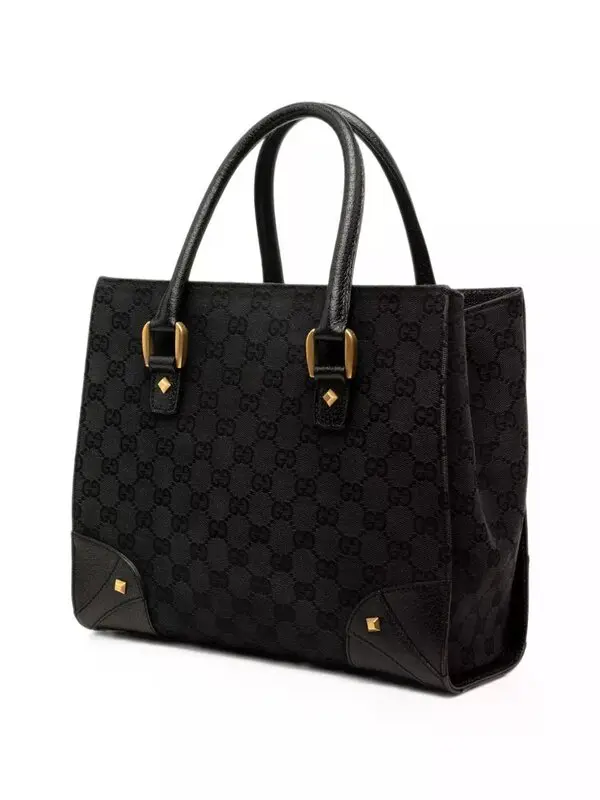 Gucci Gg Canvas Nailhead Handbag