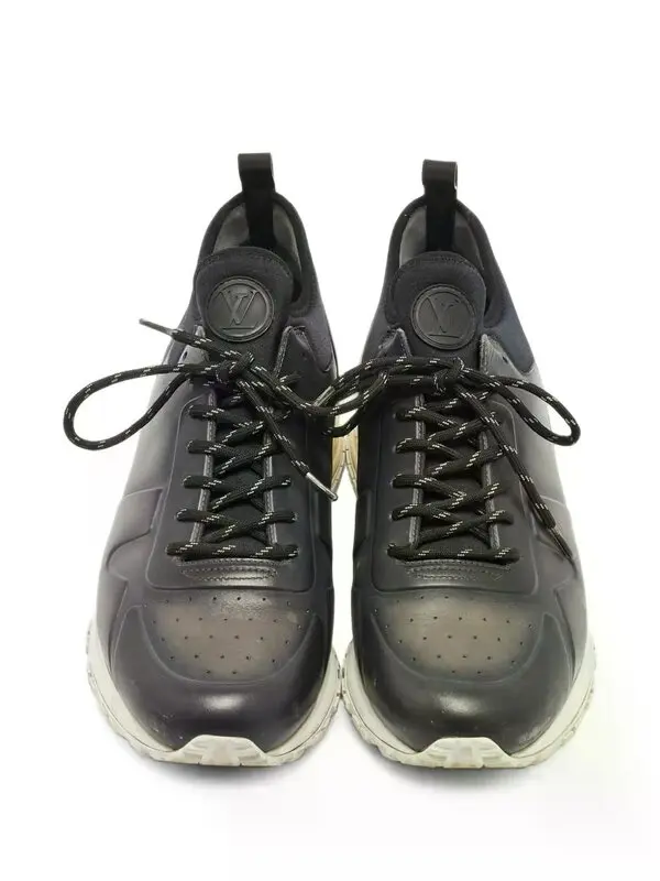LOUIS VUITTON Run Away Leather Sneakers