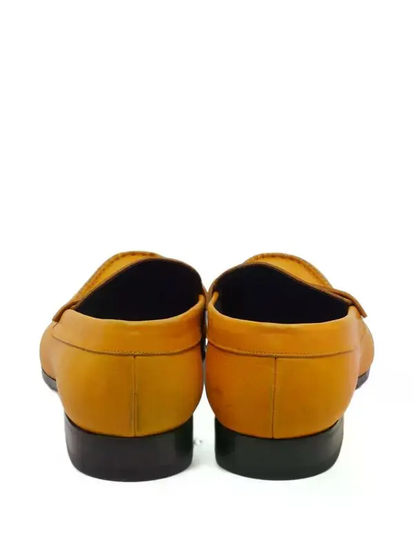 Dsquared2 Leather Penny Loafers
