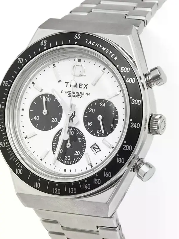 TIMEX Chronograph Watch With Stainless Steel Case