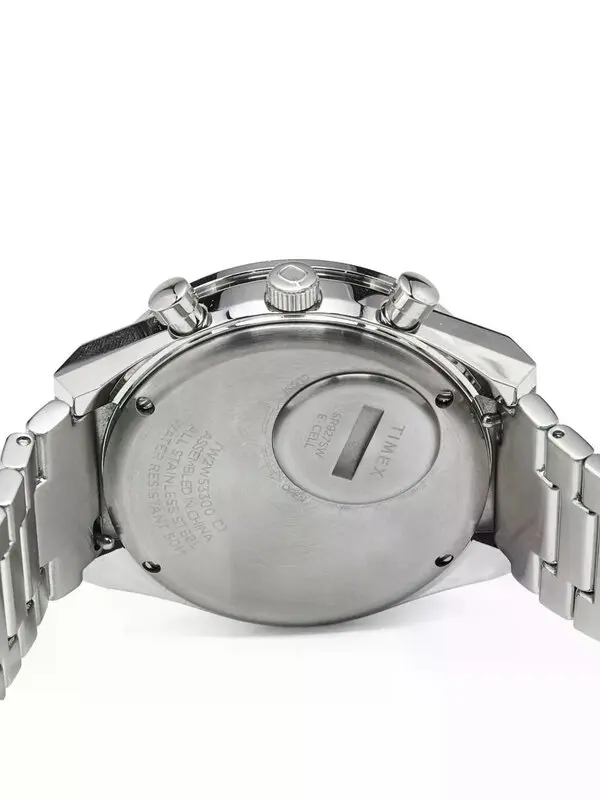 Timex® Chronograph Watch With Stainless Steel Case