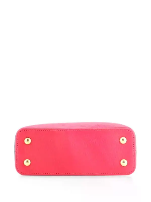 LOUIS VUITTON Flower Chain Capucines Mini Satchel Bag