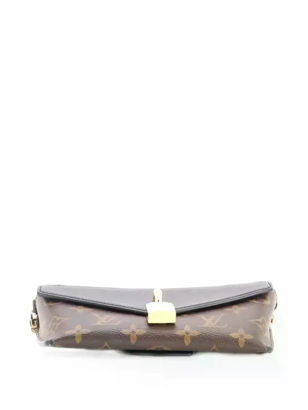 LOUIS VUITTON Monogram Canvas And Leather Padlock Strap Crossbody Bag