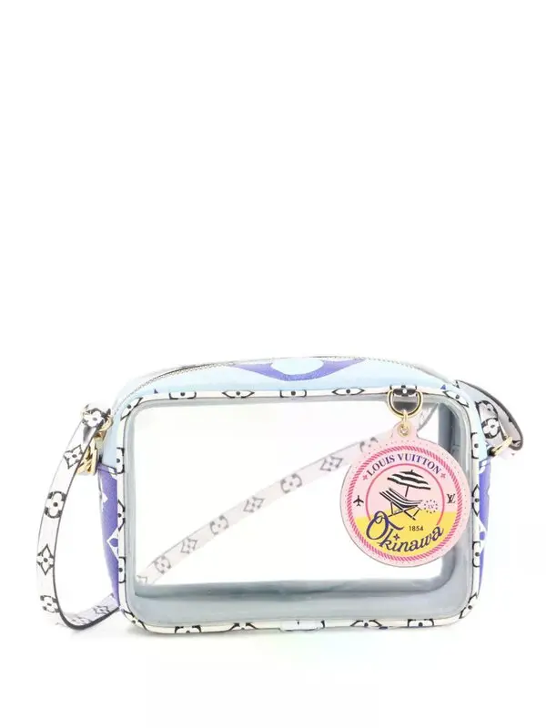 LOUIS VUITTON Beach Pouch Limited Edition Cities Colored Monogram Giant Clutch Bag