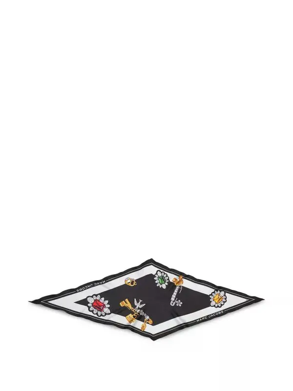 Marc Jacobs Charms-print Scarf