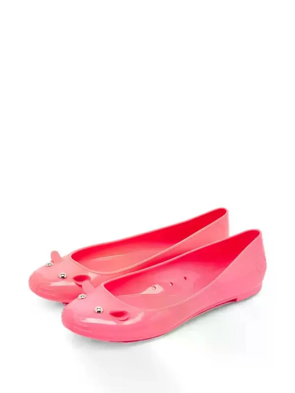 Marc Jacobs Ballerina Flats With Mouse Detail - Pink