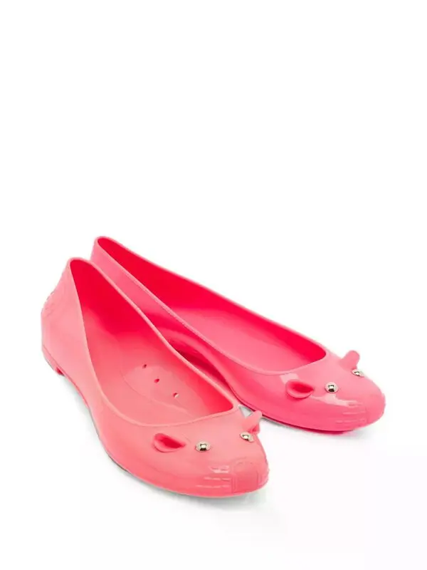 Marc Jacobs Ballerina Flats With Mouse Detail