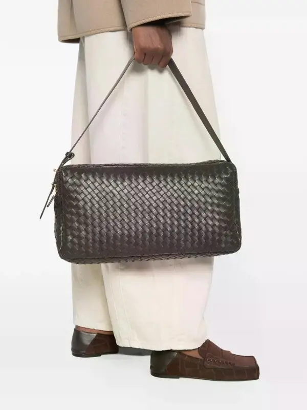 ELLEME Large Trousse Leather Shoulder Bag