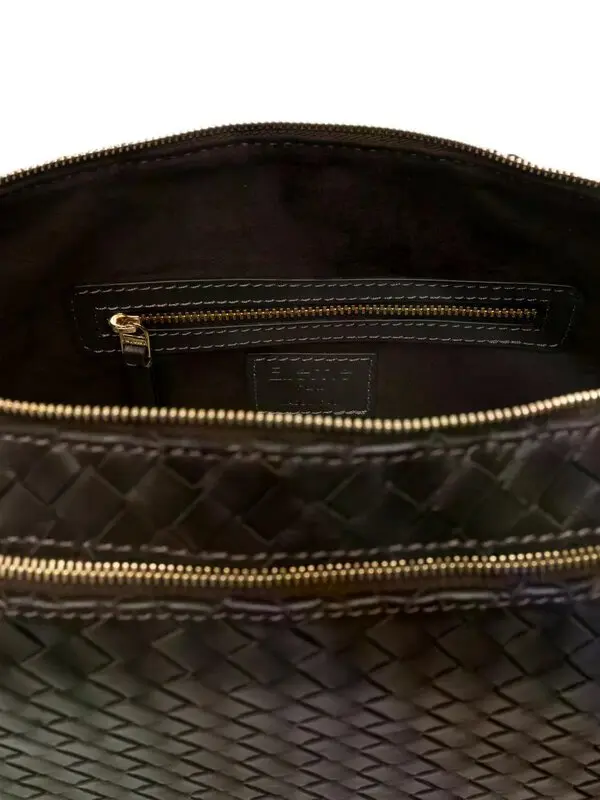 ELLEME Large Trousse Leather Shoulder Bag