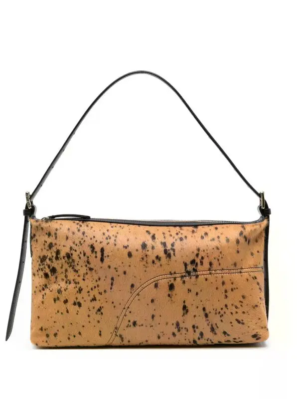 ATP ATELIER Animal-print Leather Shoulder Bag