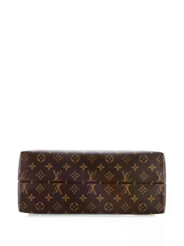LOUIS VUITTON Alma Bnb Handbag Monogram Canvas With Leather Satchel