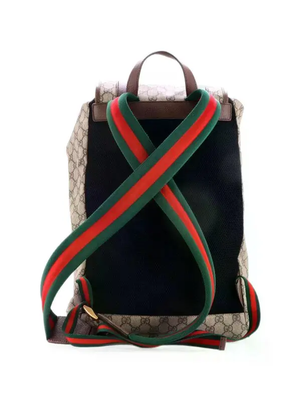 Gucci Soft Gg Coated Canvas Large Backpack