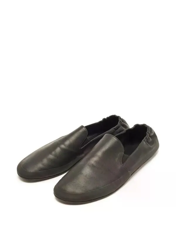 THE ROW Tech Leather Loafers