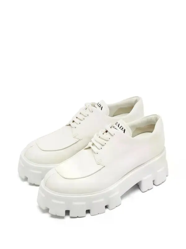 Prada Monolith Lace-up Shoes