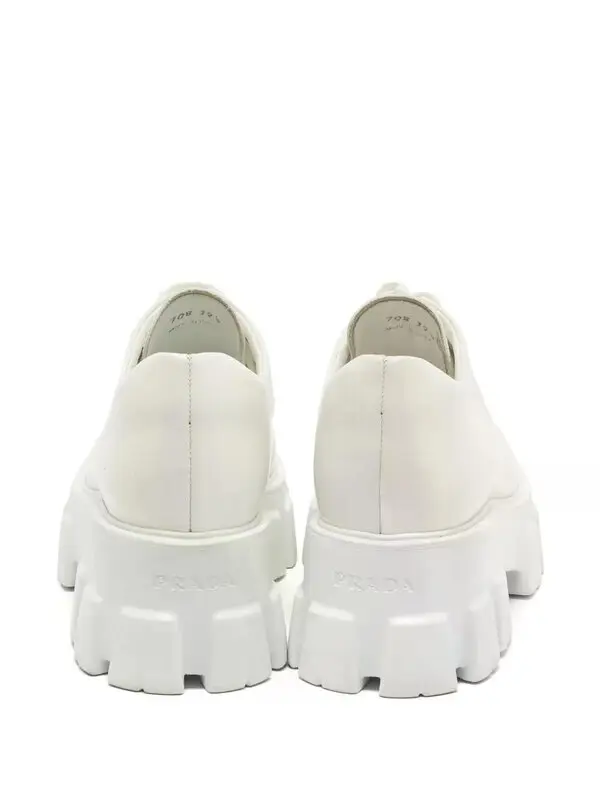 Prada Monolith Lace-up Shoes