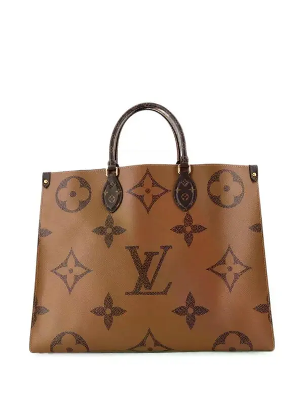 LOUIS VUITTON Onthego Reverse Monogram Giant Gm Tote Bag